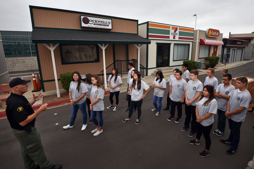 Photos: Members of OCSD's first Youth Citizens' Academy play deputy for ...