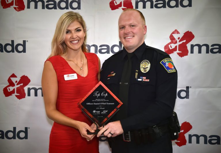 MADD honors top DUI arresting officers and surprise ‘community hero’ from Orange PD - Behind the ...