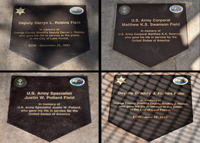 Lake Forest memorializes four fallen heroes with permanent displays on ...