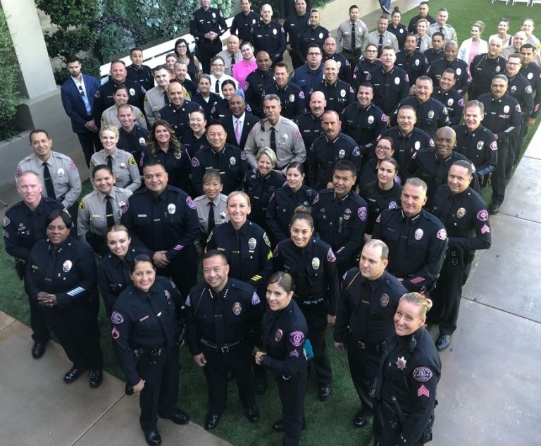 Pasadena wears pink for cancer awareness - Behind the Badge