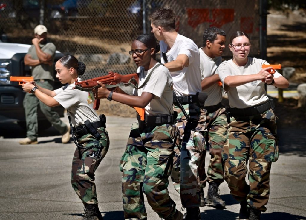 Pasadena PD Explorers take on the challenges in the annual Battle of ...