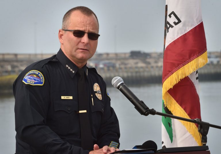 Fallen OCSD Deputy Ezra Stanley honored with street sign in Huntington ...