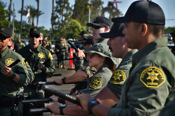 OCSD hosts multi-agency training exercise to prepare for unruly crowds ...