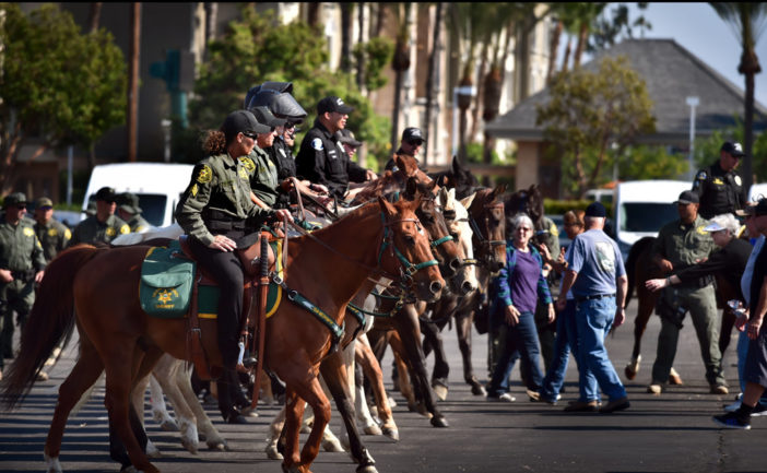 OCSD hosts multi-agency training exercise to prepare for unruly crowds ...