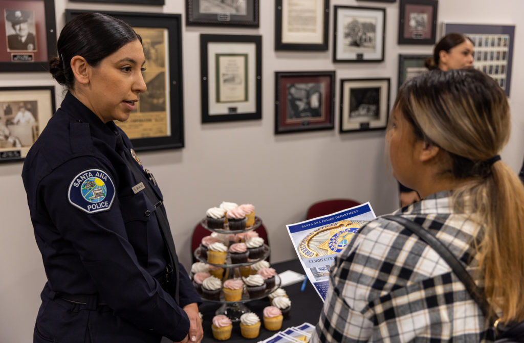 Santa Ana Police Department’s first women’s recruiting expo draws ...