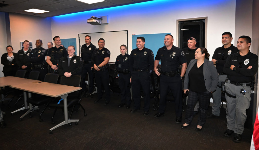 Tustin welcomes Air Force sergeant, nurse as newest officer - Behind ...