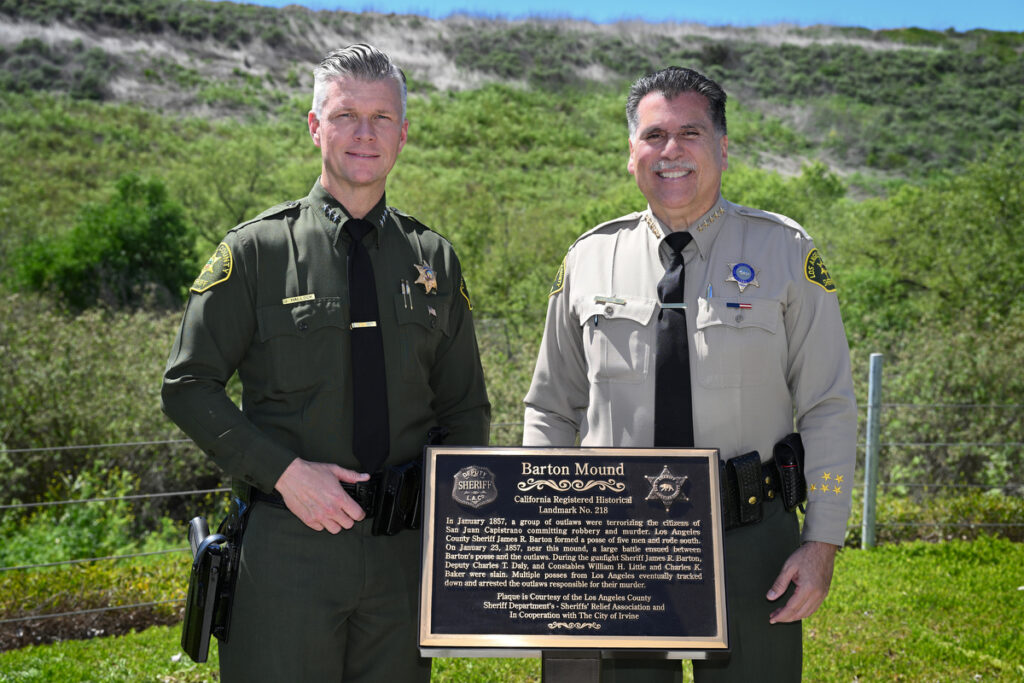 New plaque commemorates deadly ambush of first L.A. Sheriff killed in ... New plaque commemorates deadly ambush of first L.A. Sheriff killed in ...