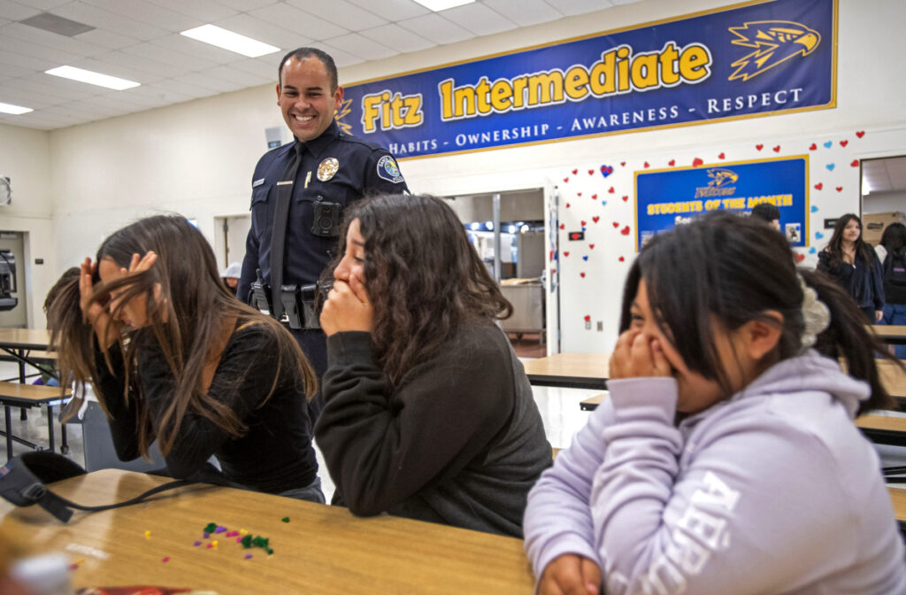 Santa Ana School Resource Officer’s value goes way beyond passing out ...