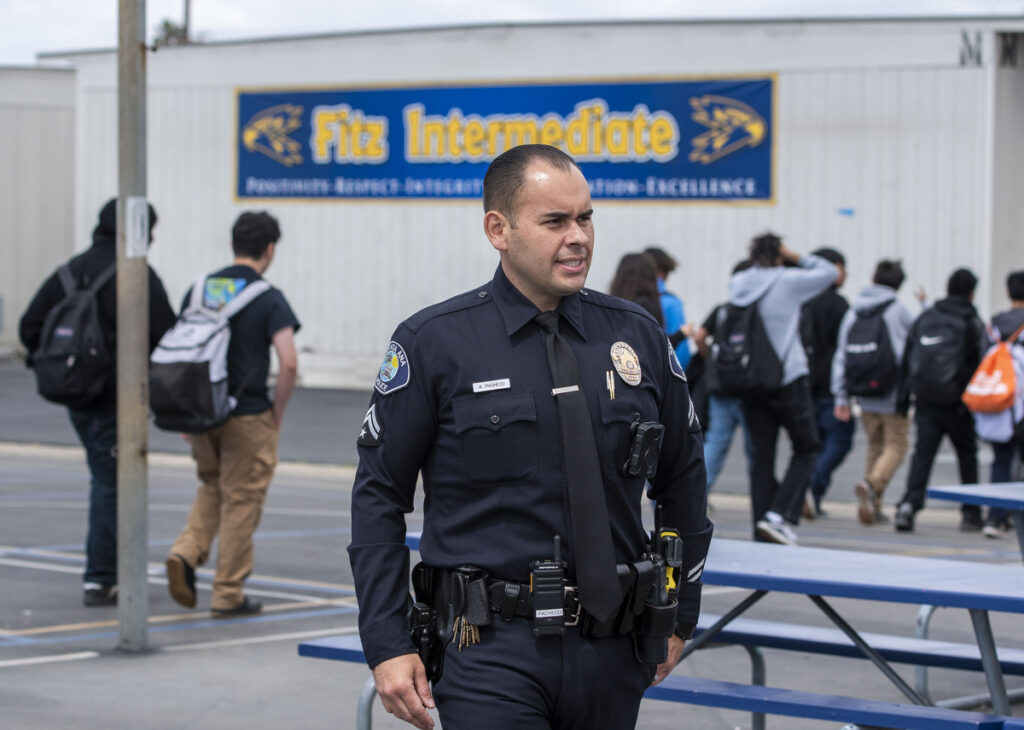Santa Ana School Resource Officer’s value goes way beyond passing out ...